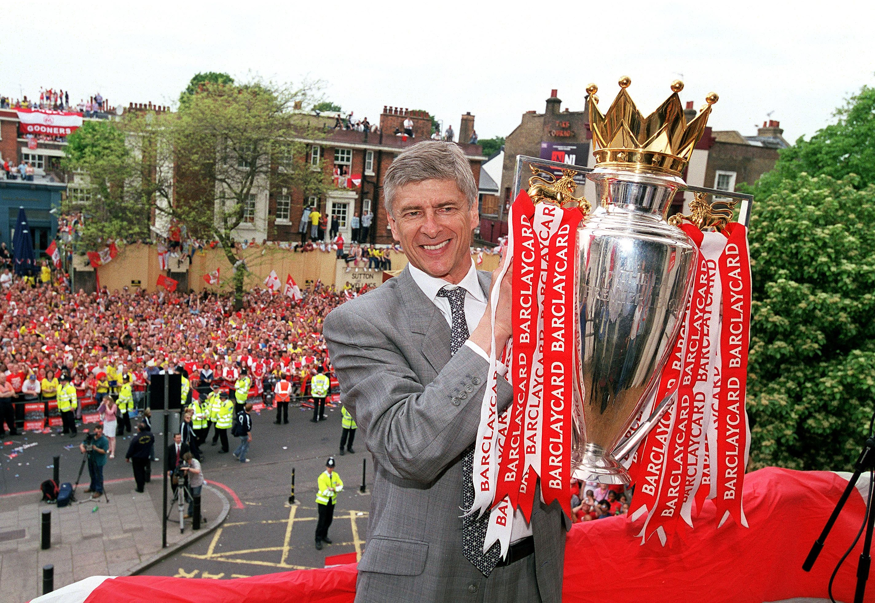 Arsenal glory: Arsene Wenger's top 10 moments for the Gunners