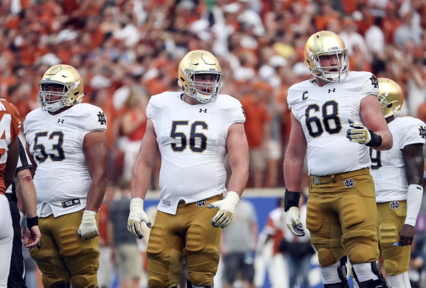 Notre Dame football: In defense of Sam Mustipher and the offensive line