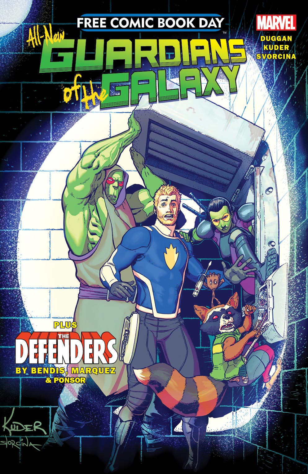 Marvel reveals All-New Guardians of the Galaxy, The Defenders for FCBD