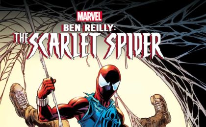 Here's your first look at Marvel's Scarlet Spider series