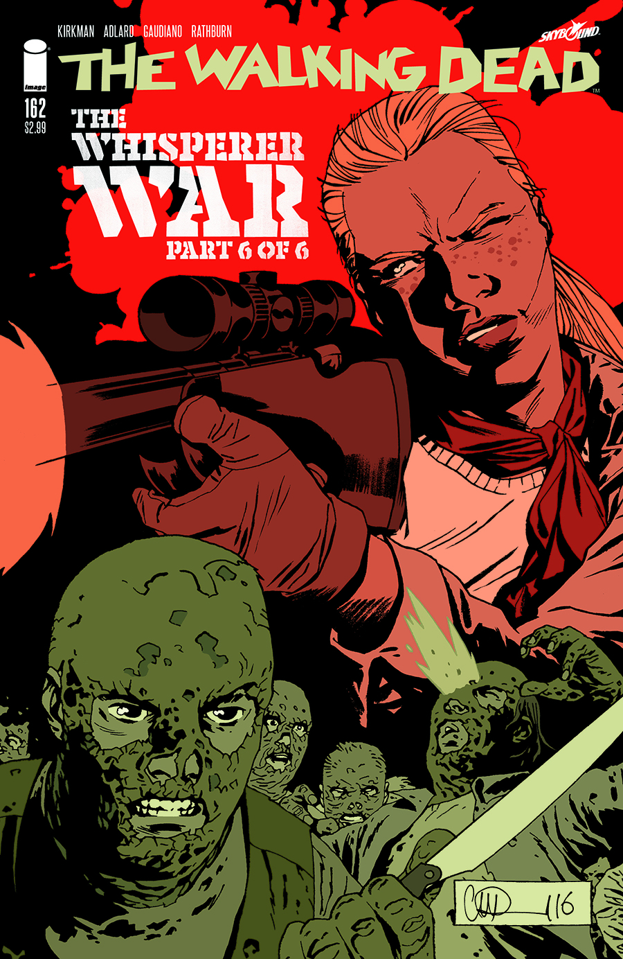 The Walking Dead #162: 'The Whisperer War Part 6 of 6' comic preview