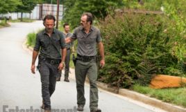 A Rick Grimes smile in 7B of The Walking Dead