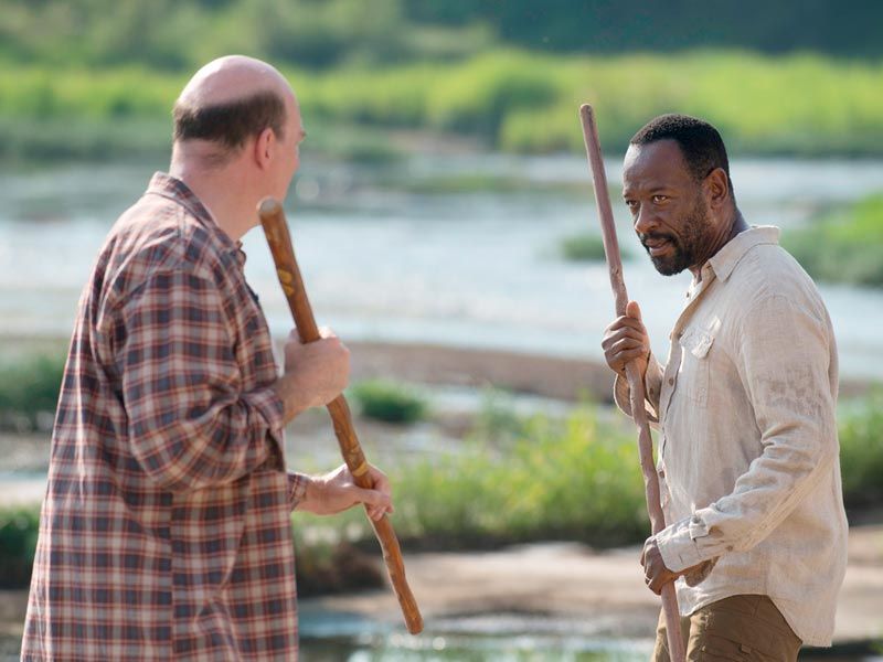 The Walking Dead: Morgan's sticks as a symbol of his journey