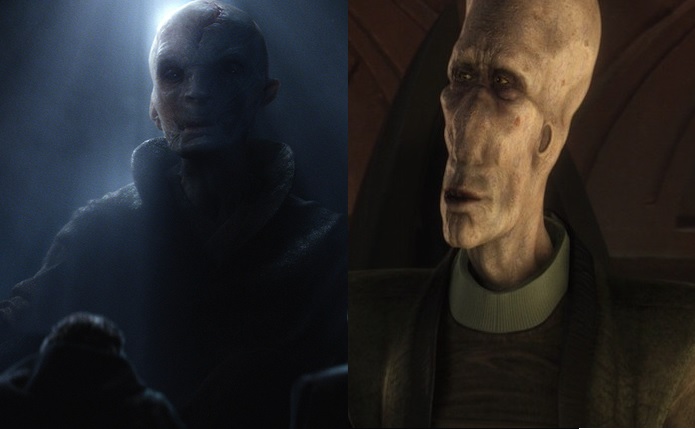 Why Supreme Leader Snoke Is NOT Darth Plagueis