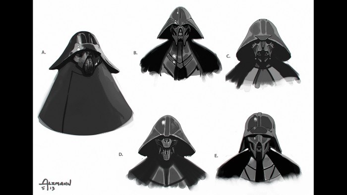 Kylo Han Look Different In The Force Awakens Concept Art