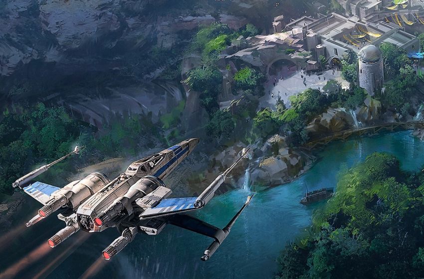 Disney Reveals All New Star Wars Land Art