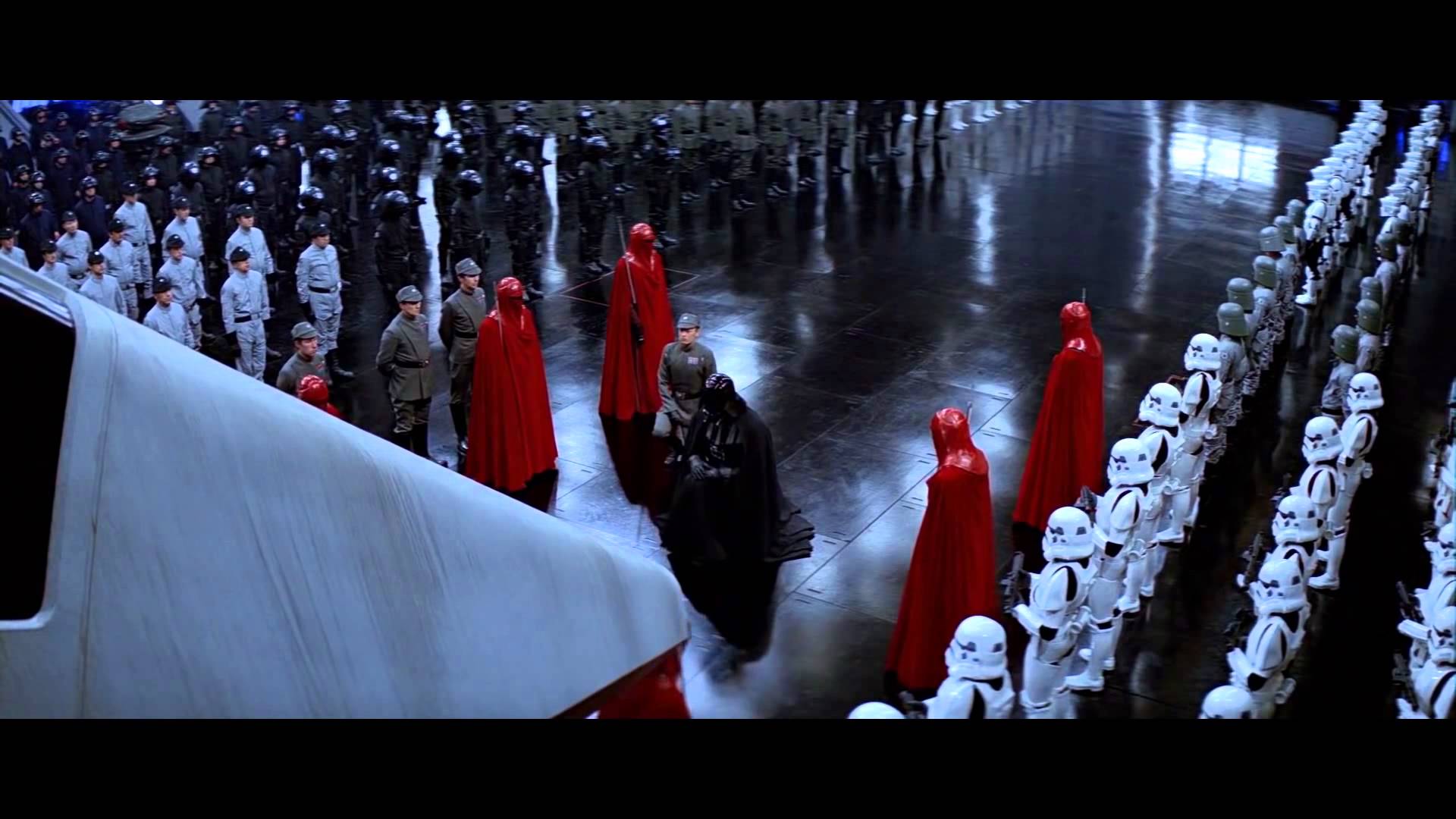 The Imperial March gets a happy remix. Darth Vader does not approve.
