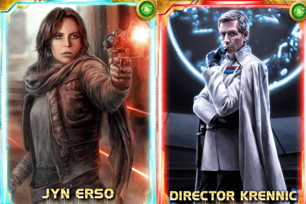 Konami unveils Rogue One cards for Star Wars: The Force Collection