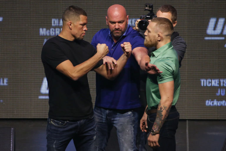 UFC 202, Diaz vs. McGregor 2: Fight card