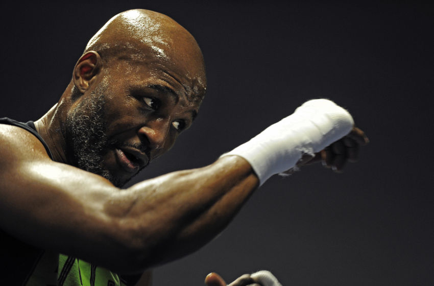 Bernard Hopkins knocked out of the ring by Joe Smith (Video)