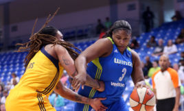 Dallas Wings introduce Lightning, the WNBA's only female mascot