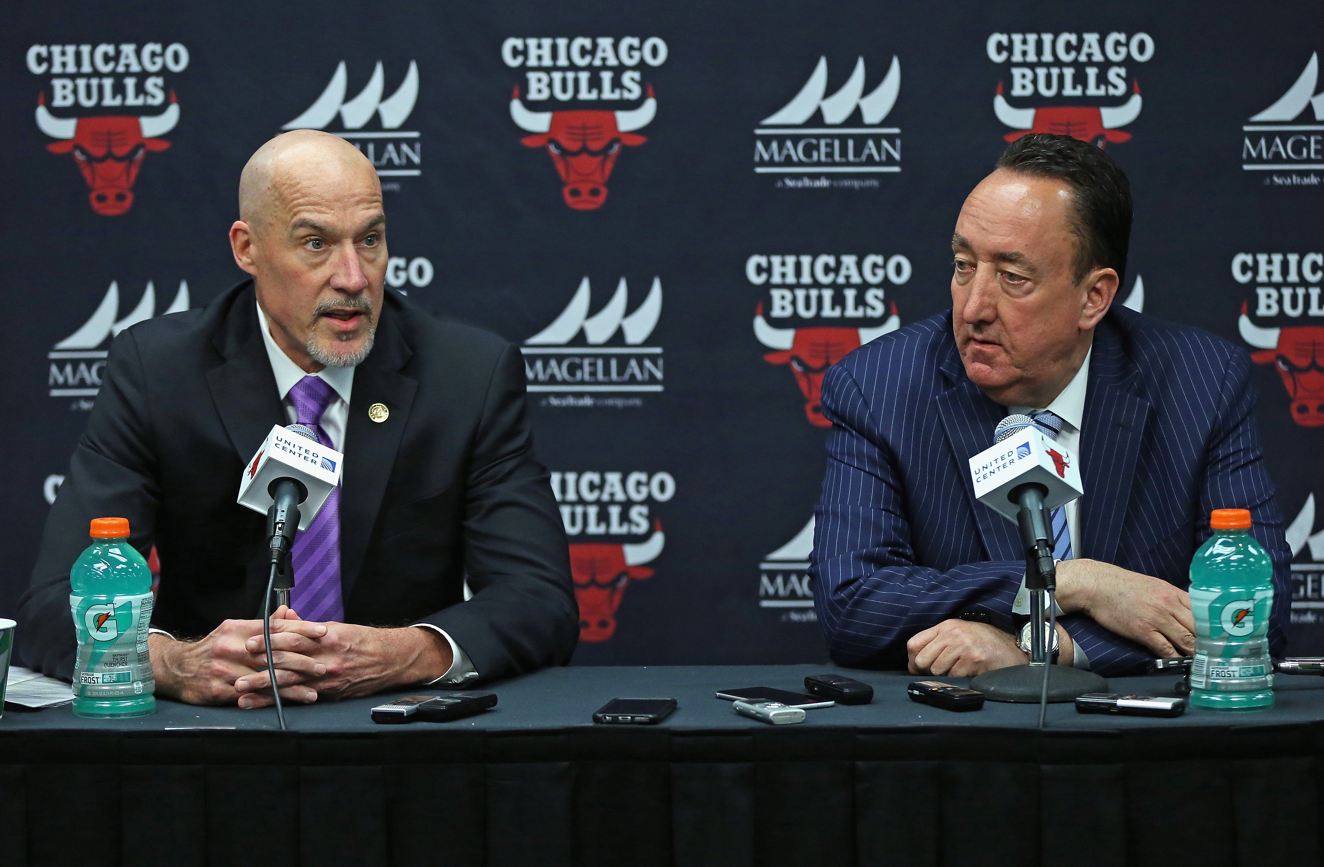 Chicago Bulls: General manager Gar Forman's job reportedly at risk