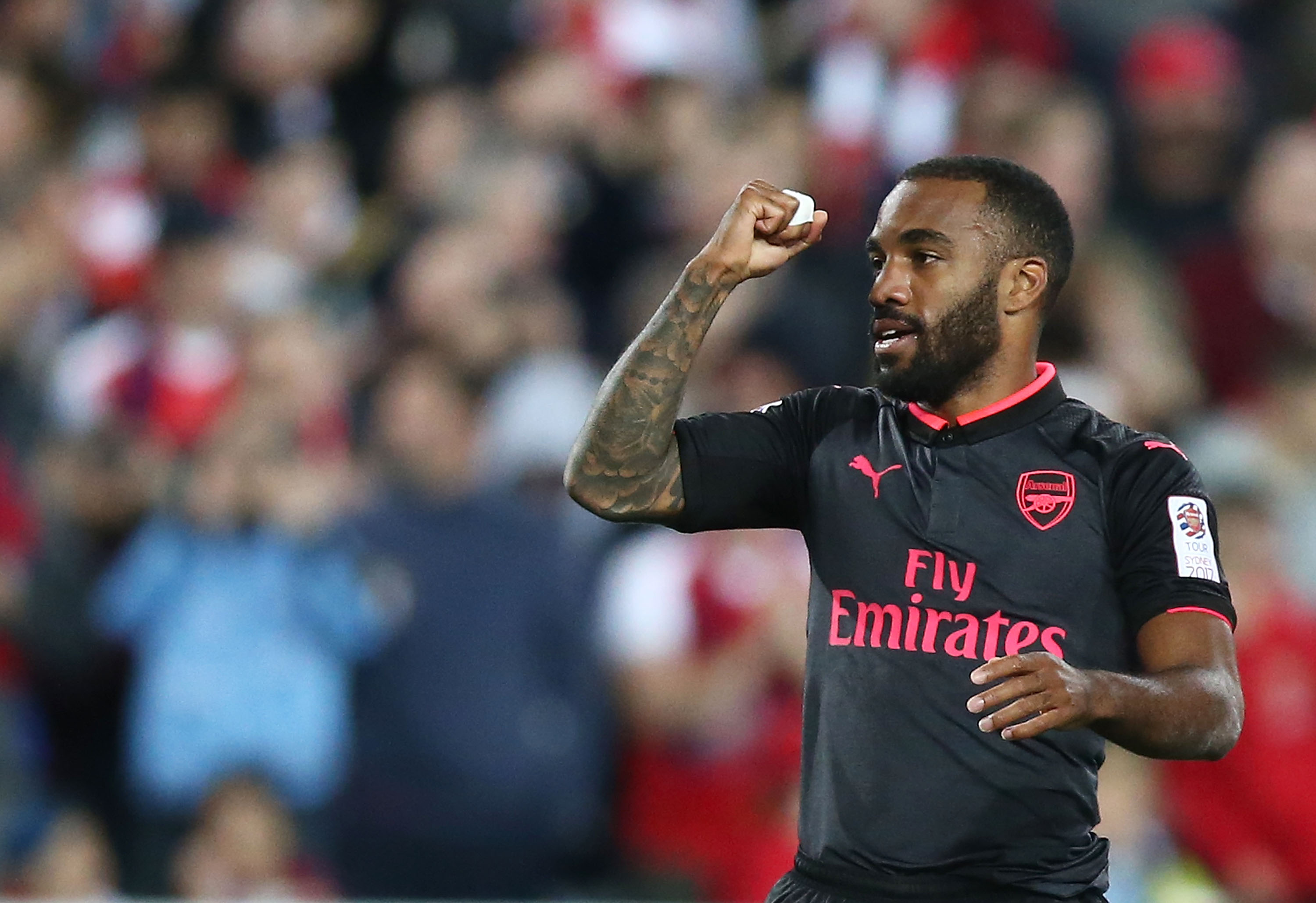 Arsenal: 'Ice cold' Alexandre Lacazette cools down hot and flustered ...