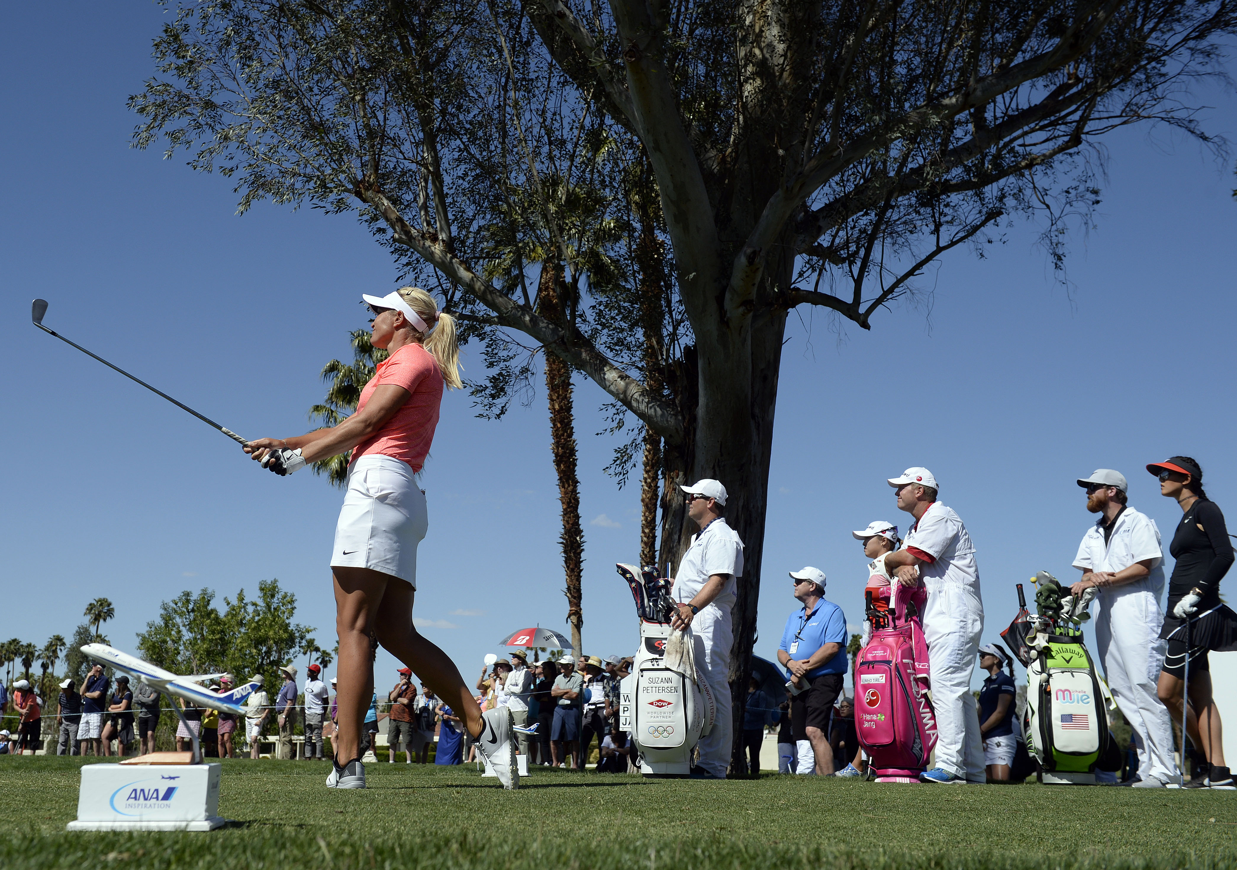 Beth Allen's secret weapon - her caddie!