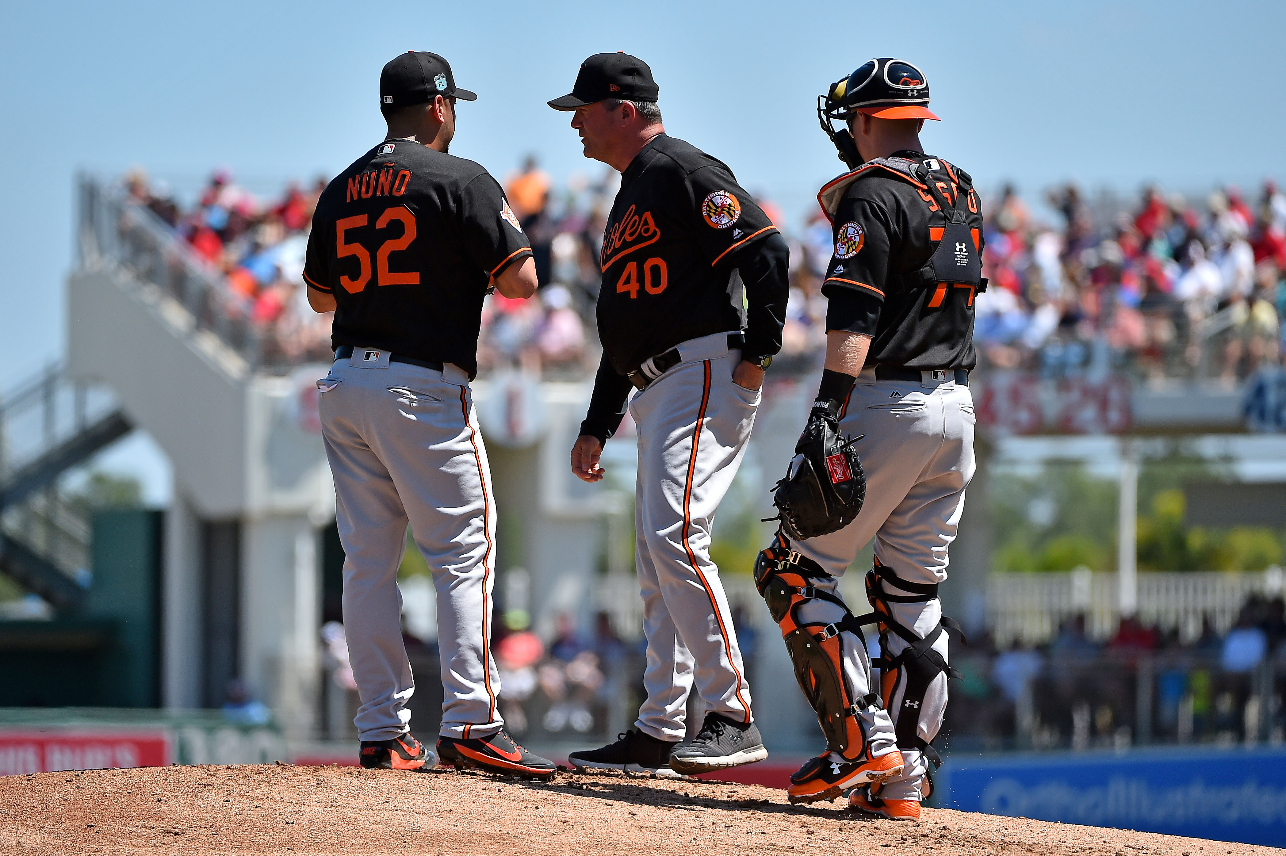 Baltimore Orioles giving Chance Sisco a major league education