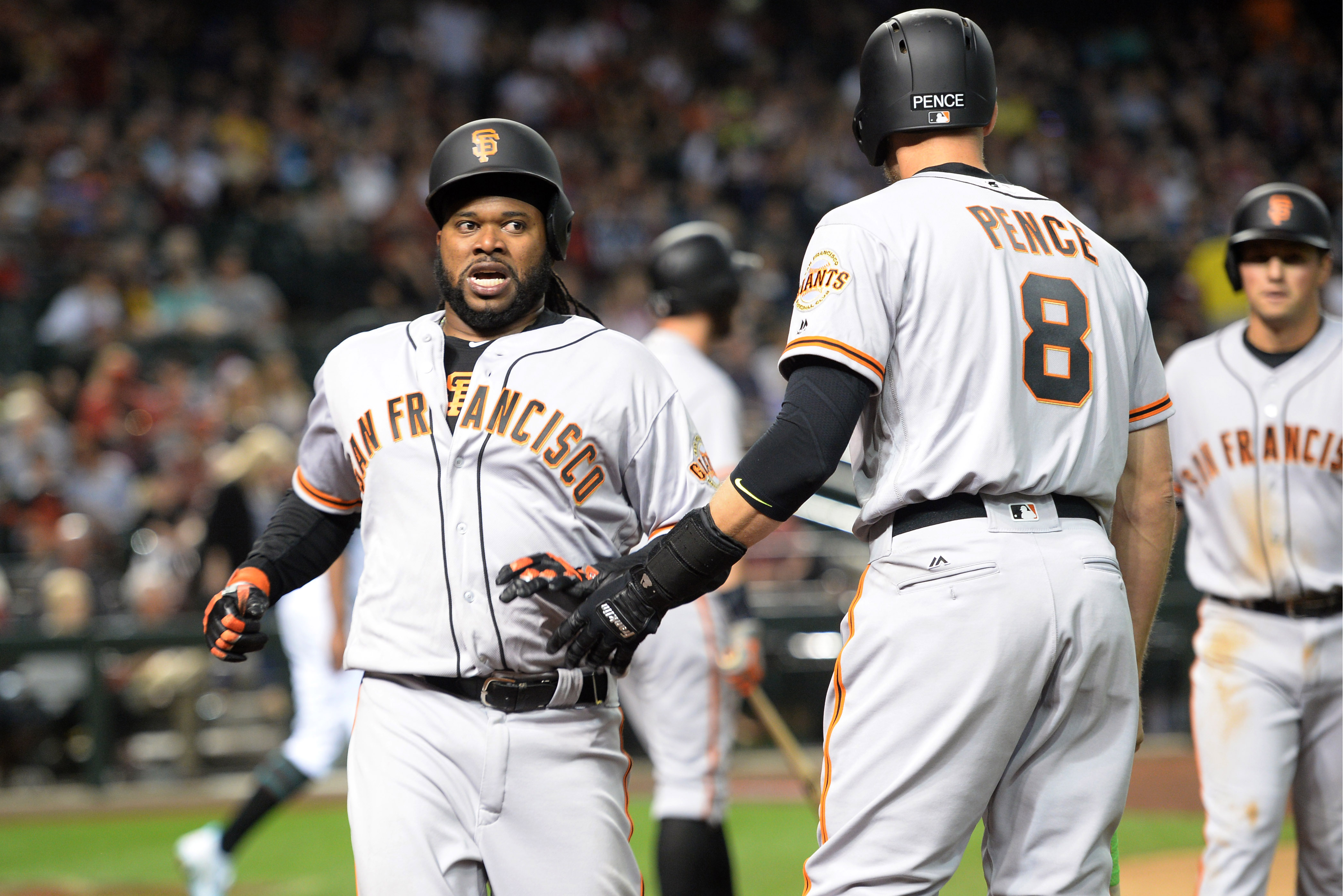 San Francisco Giants Out-Slug Diamondbacks Behind Five Run Fifth